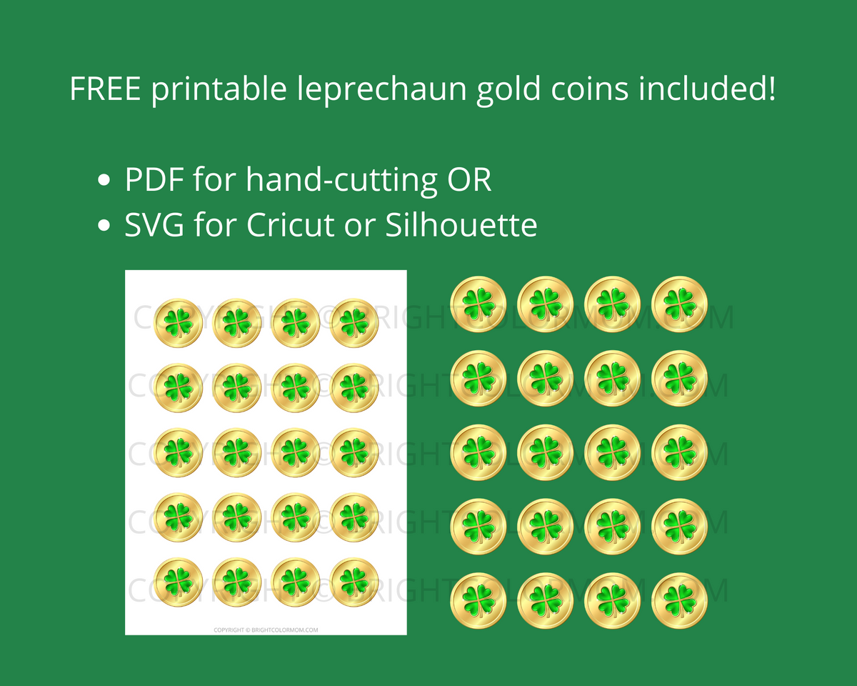 Lucky Charms This Way Printable Leprechaun Trap Sign – Bright Color Mom ...